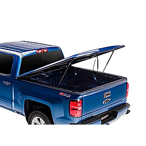 UnderCover Lux One-Piece Truck Bed Tonneau Cover | UC1116L-GAN | Fits 2014 - 2018, 2019 Legacy Chevy Silverado 1500 GAN(WA636R) - Silver Ice 5' 9" Bed (69.3")