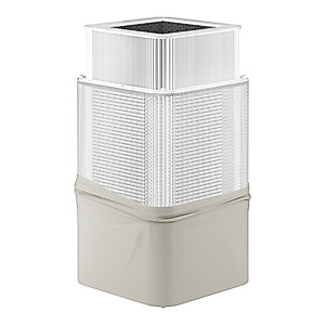 BLUEAIR Blue Pure 121 Pre-filter, Washable Fabric Traps Pollen Pet Hair Dust, Lunar Rock