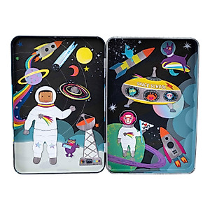 Floss & Rock Space Magnetic Playtime, 7.67-inch Height, Creative, Imaginative Play