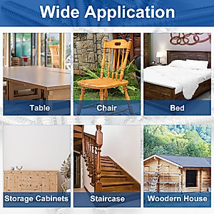 MroMax 8Pcs M10x100mm Double Headed Hanger Bolts, 3.94 inch Length Self Tapping Screw, Extra Long, Zinc Plated Carbon Steel Machine Screws for Wood Joint Furniture Legs