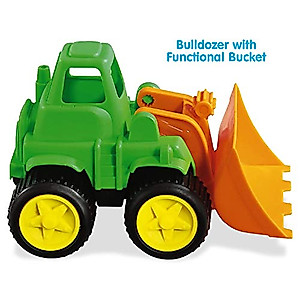 Kidoozie Little Tuffies - Teaches Beneficial Roleplay and Employs Tactile Engagement - For Ages 18 Months and Up