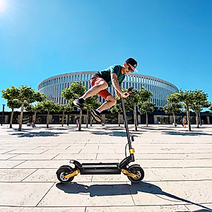 LEOOUT Electric Scooter 2800w Motor, 50-60 Miles Long Range & 40 MPH Speed, Upgraded 52V 25AH Battery, 10'' Heavy Duty Off-Road Tire, Electric Scooter for Adults