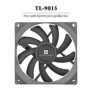 Thermalright AXP90 X36 Low Profile ITX CPU Cooler, 36mm Height, TL-9015 Slim PWM CPU Fan, Computer ITX Heatsink Cooler, for AMD:AM4 AM5/Intel LGA1150/1151/1200/1700