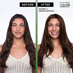 Clairol Natural Instincts Demi-Permanent Hair Dye, 7RG Dark Rose Gold Blonde Hair Color, Pack of 1