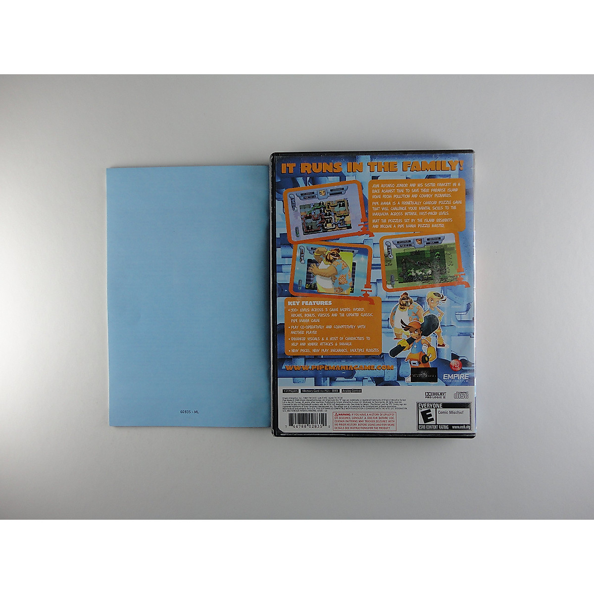 Pipe Mania - PlayStation 2