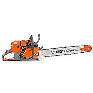 NEO-TEC NS892 Gas Chainsaw with 36 Inch Bar and Chain,92cc 2-Cycle Gasoline Power 5.2KW 6.4HP Chain Saws for Big Wood Cutting,All Parts Fit for MS660 G660