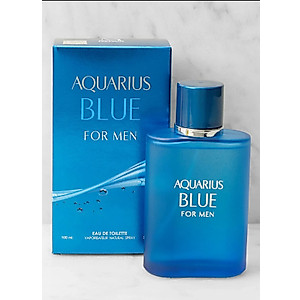 AQUARIUS BLUE For Men Fragrances Eau de Parfum 3.4oz