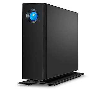 LaCie d2 Professional 18TB External Hard Drive, USB-C, USB 3.1 Gen 2, 7200 RPM, Enterprise Drives, for Mac and PC Desktop, 1 month Adobe CC All Apps Plan, Rescue Services