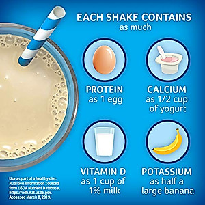 PediaSure Grow & Gain Non-GMO and Gluten-Free Shake Mix Powder, Nutritional Shake For Kids, With Protein, Probiotics, DHA, Antioxidants*, and Vitamins & Minerals, Vanilla (48 servings ââ‚¬â€œ 6 cans)