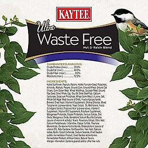 Kaytee Waste Free Nut and Raisin Blend, 5-Pound