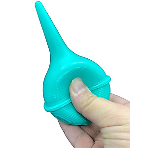 Comfort Soft Sterile Ear Bulb Rubber Hand Squeeze Baby Bulb Suction Sucker - 3 oz - Nasal - Ulcer (3 Pack)
