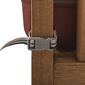 Classic Accessories Ravenna Water-Resistant Patio Lounge Chair/Loveseat Cushion Cover, 25 x 25 x 5 Inch, Spice, Patio Furniture Cushion Covers