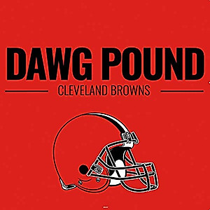 Skinit Decal Gaming Skin Compatible with PS4 Pro Console and Controller Bundle - Officially Licensed NFL Cleveland Browns Team Motto Design