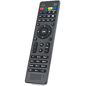 New Replacement Remote Control for MAG254 MAG250 255/256 /257/260 / 275/351 /352/350/ 349 OTT Tv Box IPTV Set-Top Box, Black for MAG PERFASCIN