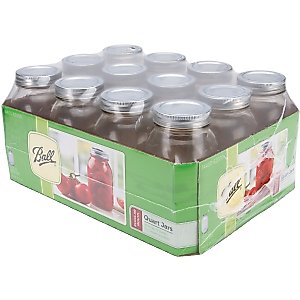 Ball, Regular Mouth Canning Jar Lids with Bands