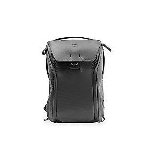 Peak Design Everyday Backpack V2 30L Black, Camera Bag, Laptop Backpack with Tablet Sleeves (BEDB-30-BK-2)
