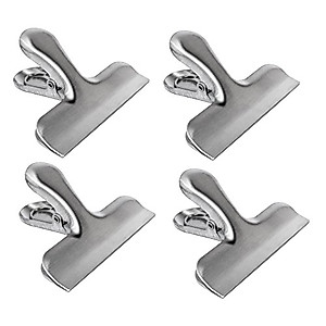 Norpro 168 Stainless Steel Bag Clips, 4-Piece