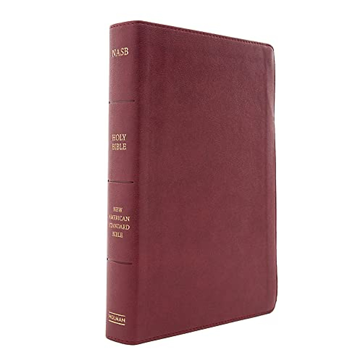 NASB Super Giant Print Reference Bible, Burgundy LeatherTouch, Indexed
