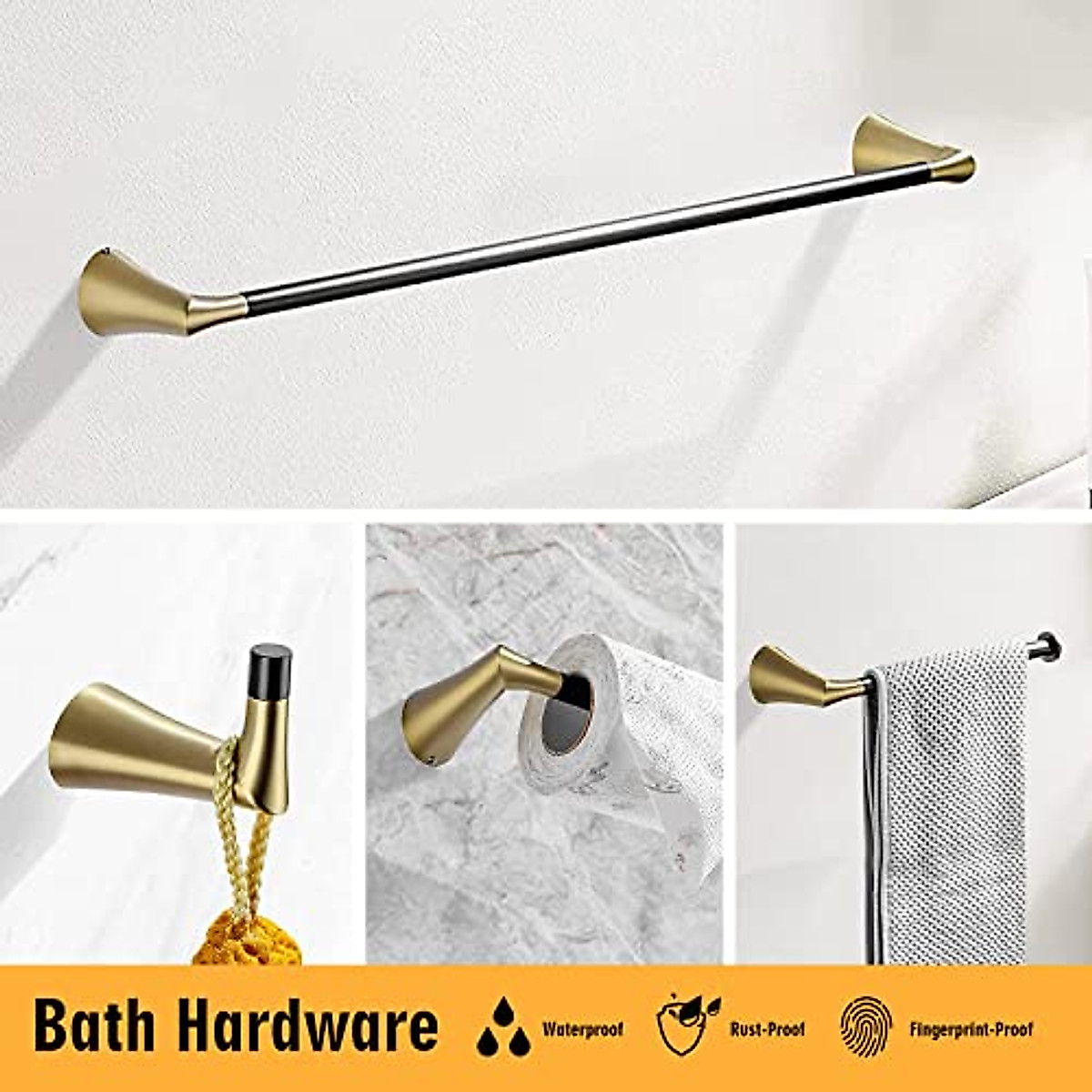 MsKorong Towel Hook, SUS304 Stainless Steel Coat Robe Clothes Hook, Hanging Wall Hook for Bathroom, Kitchen, Bedroom, 1 Pack