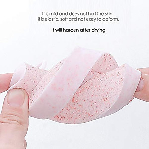 Facial Bath Cleansing Sponges for Aging Skin Cleaning, Reusable Cosmetic Face Sponge Pads for Facial, Body, Bath, Spa, Makeup Remover