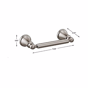 Delta Faucet 73250-SS Woodhurst Toilet Paper Holder, Stainless