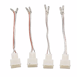 RED WOLF Door Dash Tweeter Speaker Wire Harness Replacement for Honda Civic Accord Odyssey Civic CRV Install Adapter Connector 6 PCS