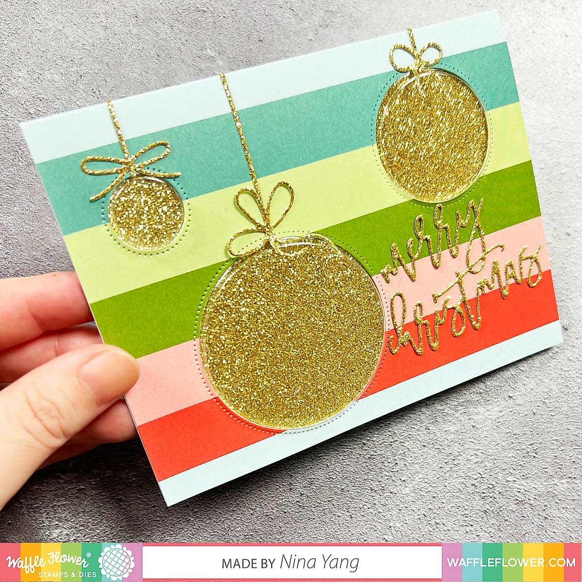 Waffle Flower Shaker Cover - Slim Circles - 1/8" Deep Low Profile Plastic Clear Shaker Pourch Covers to Create Shaker Cards to Send Through Regular Mail. 2.2", 1.45", and 0.7" Circles