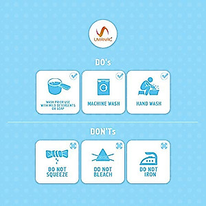 Umanac Baby Waterproof Crib Sheet | Plum, Large (39 in x 55 in) - Bed Pad, Bed Wetting Mattress Pad, Washable, Reusable Incontinence Underpads Sheet Protector for Toddler, Children and Adults