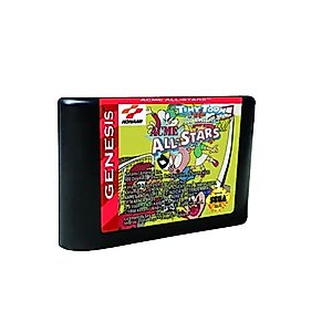 Royal Retro Tiny Toon Adventures - ACME All-Stars - USA Label Flashkit MD Card for Sega Genesis Megadrive Video Game Console (Region-Free)