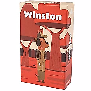 Helvetiq Winston Card Game - Build The Longest Dachshunds and Win! Strategy Game for Dog Lovers, Fun Family Game for Kids & Adults, Ages 6+, 2-6 Players, 15 Minute Playtime, Made