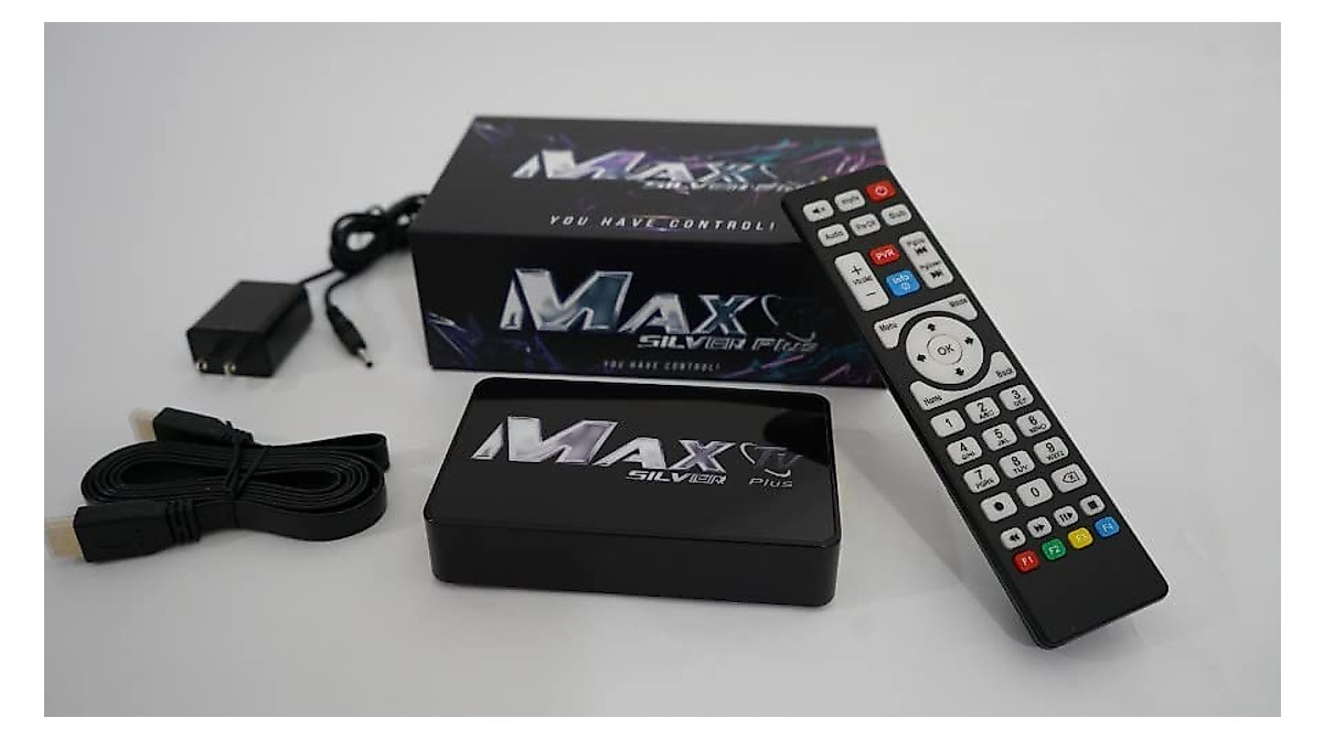 MAX TV Silver Plus 5G Ultra HD Box | 4K Streaming & Android/Linux