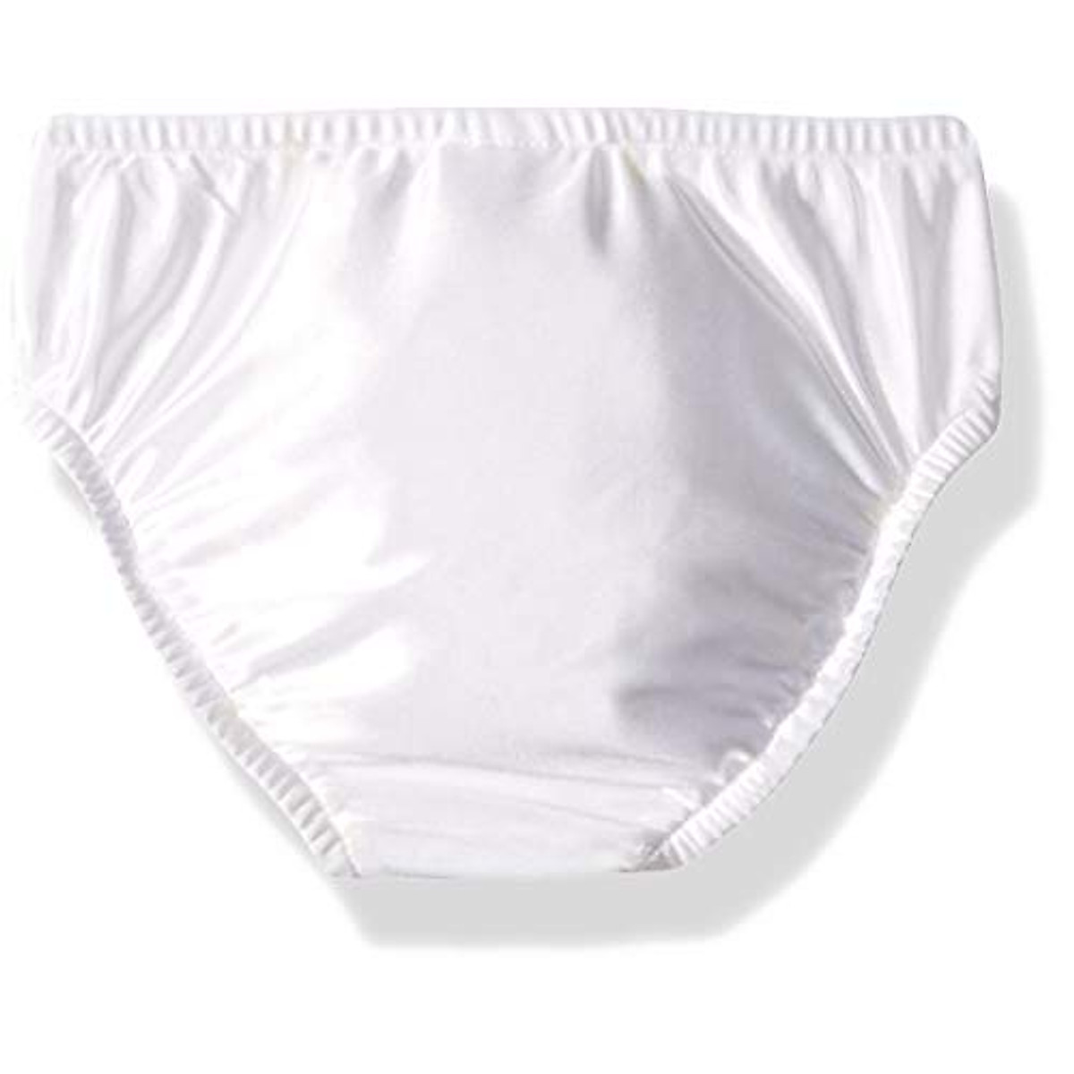 My Pool Pal Unisex Baby 2 Pack Diaper/Diaper Cover Swim Diaper, White/White, 12 Month US