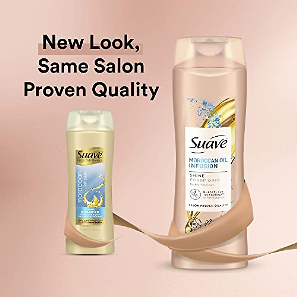 Suave Professionals Shine Conditioner, Moroccan Infusion, 12.6 oz