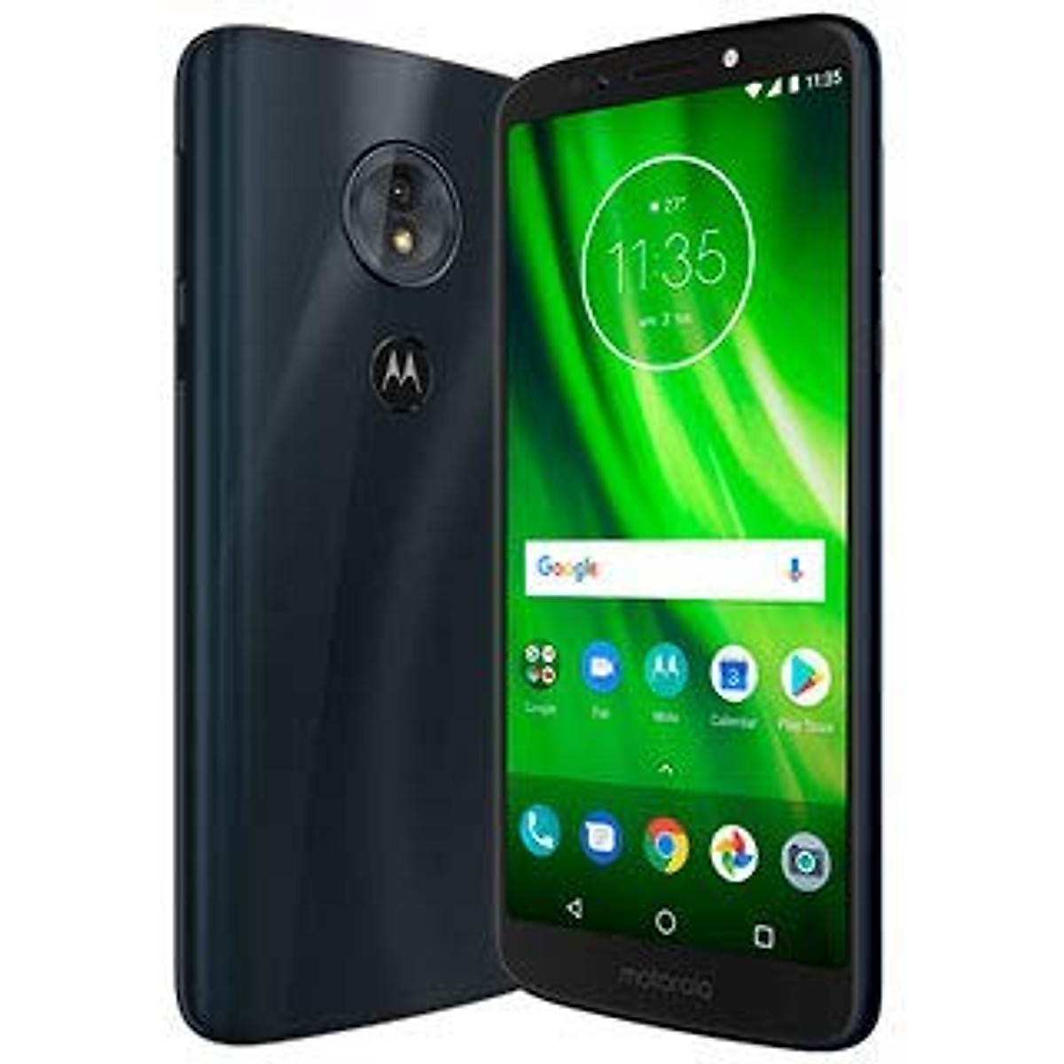 Motorola G6 MOTXT192512-32GB - Black (Verizon) Smartphone (Renewed)