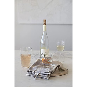 Bloomingville Marble Print Cotton Loop, 3 Colors Tea Towels, 28" L x 18" W x 0" H, Multicolor