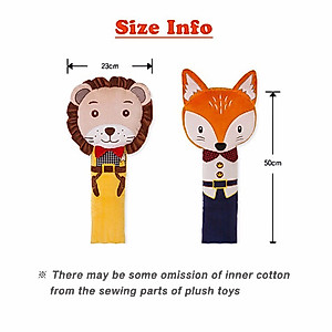 Car Seat Strap Shoulder Pads Covers for Kids Child - Safety Belt Pillow Fox