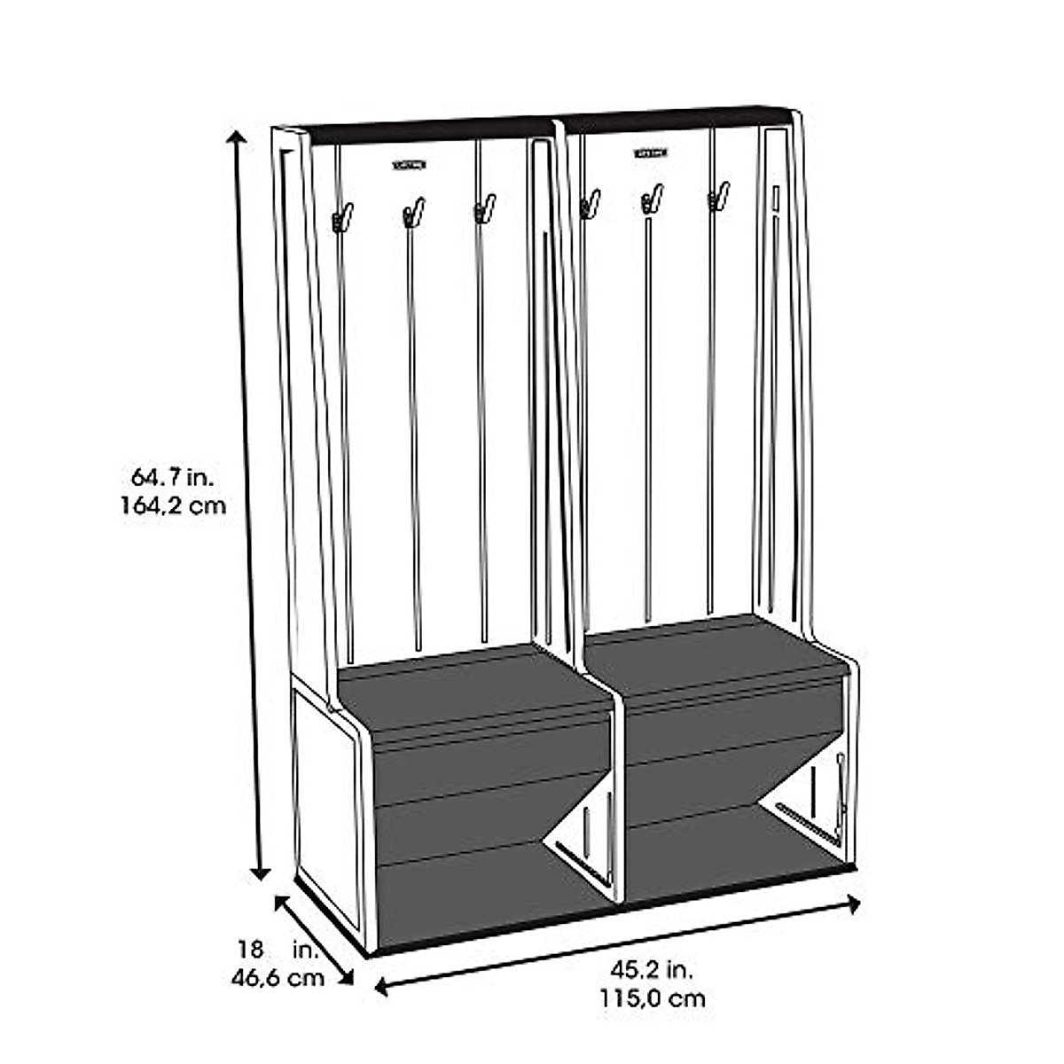 Lifetime 60226 Home & Garage Storage Locker