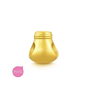 CHOW SANG SANG 999 24K Solid Gold Dream Pot Mini Charm Bracelet for Women 93532C