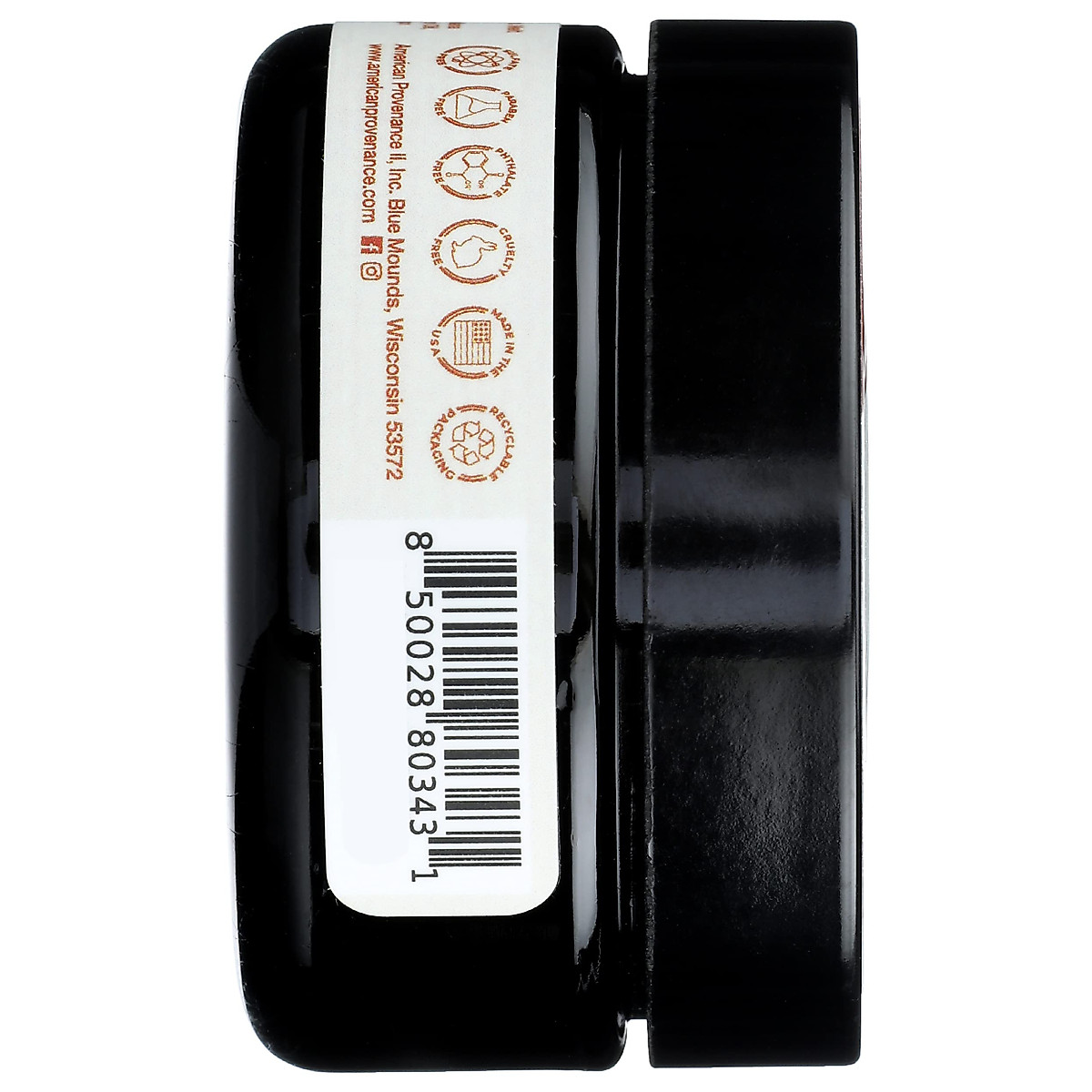 American Provenance Premium Natural Beard and Mustache Balm for Men with Shea Butter, Jojoba Oil, Argan Oil - Grooming Balm and Strenthens Beards and Mustaches | Wintergreen & Cedar, 2 oz (Pack of 1)