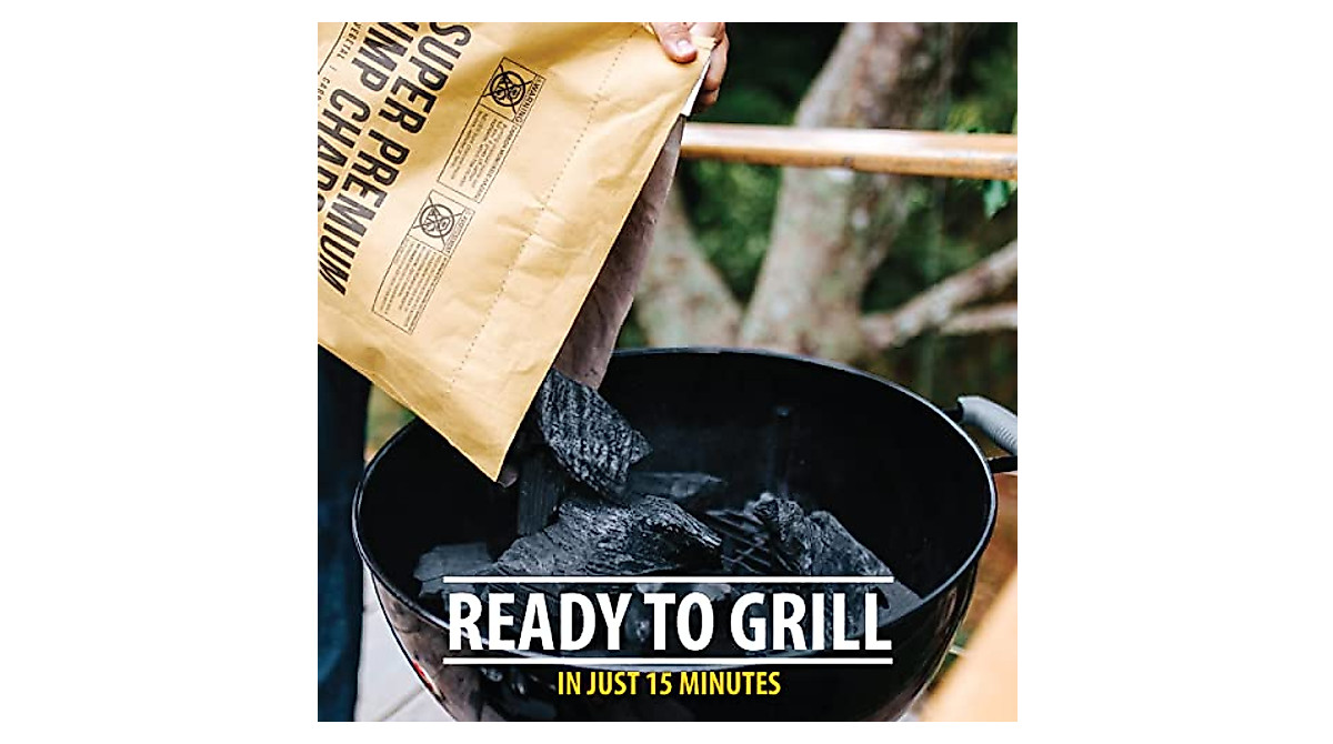 FOGO Super Premium Hardwood Lump Charcoal - Natural Grilling