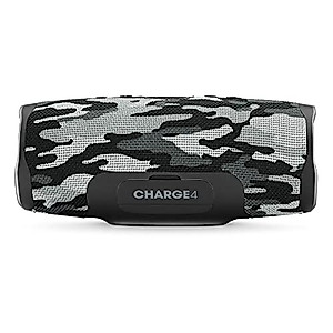 JBL Charge 4 Portable Waterproof Bluetooth Speaker - Black Camo (Renewed)