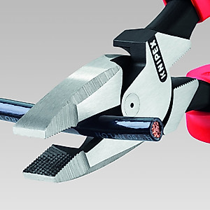 Knipex Tools LP - 0901240SBA 9.5-Inch Ultra-High Leverage Lineman's Pliers