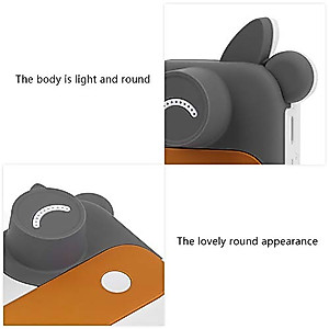 PAKIDS Camera Mini Children Camera Portable Cow Children Camera Mini Cartoon Digital DV Game Gift 400mAh Large Capacity Battery Gift for Kid Children Camera(Brown) (Color : Brown)
