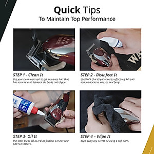 Wahl Professional Sterling 4 Clipper Bullet Trimmer Combo Professional Quality Electric Hair Tools Silver