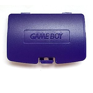 Replacement Battery Back Cover Case Door Lid for Gameboy Color GBC Game Boy Colour - Purple