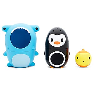 Munchkin® Sharky & Pals™ Nesting Bath Toy, Blue