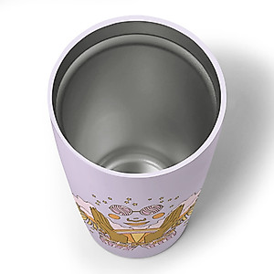 Studio Oh! Insulated Stainless-Steel Tumbler - Double-Walled 17-Ounce Travel Cup - Vacuum Seal Keeps Liquids Hot or Cold for Hours - Fits Standard Size Cup Holders - Dreamweaver