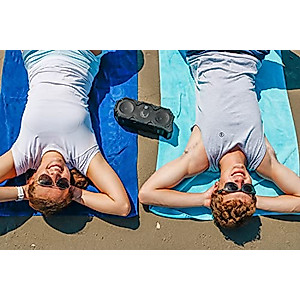 Altec Lansing Super Lifejacket Jolt - Waterproof Bluetooth Speaker, Durable & Portable Speaker with Qi Wireless Charging and Customizable Lights, Wireless Speaker for Travel & Outdoor Use