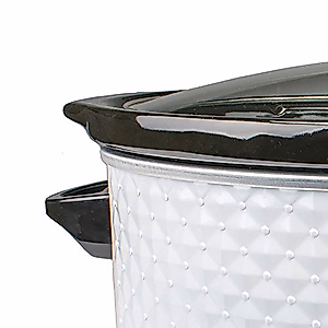 Brentwood Select SC-157W Slow Cooker, 7 Quart, White