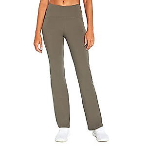 Jessica Simpson Sportswear Women's Standard Encore High Rise Bootcut Pocket Pant, Gunmetal, Medium